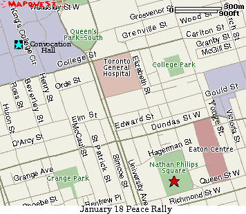 January 18 Peace Rally